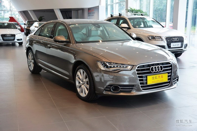 奥迪A6L图片】_2014款 35 FSI 豪华型_雄鹰灰_外观_搜狐汽车网